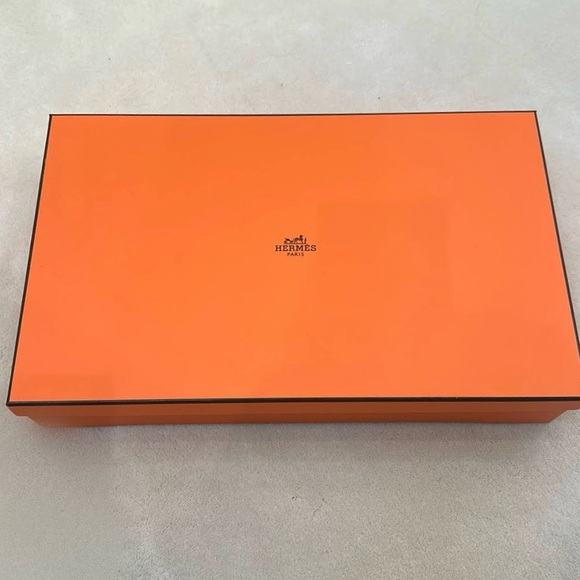 Hermes | Other | Authentic Hermes Large Rectangular Box | Poshmark